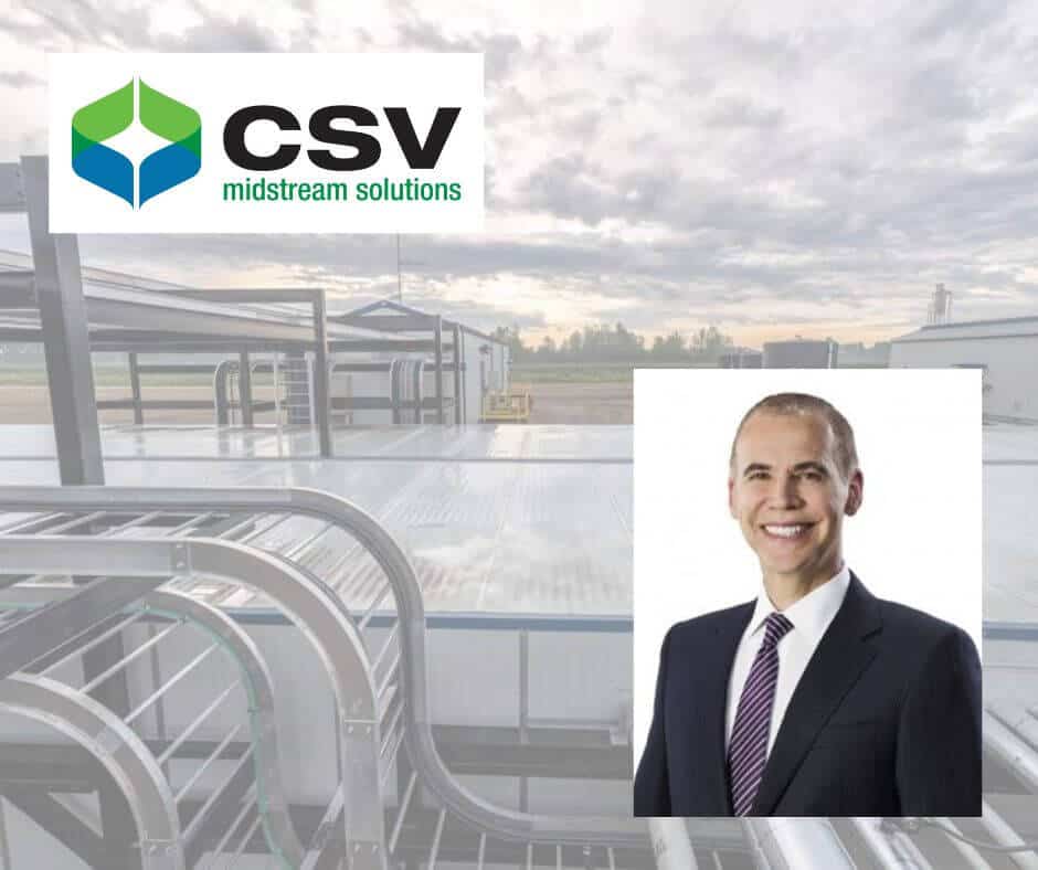 CSV Midstream Solutions Announces Appointment of EVP Business ...